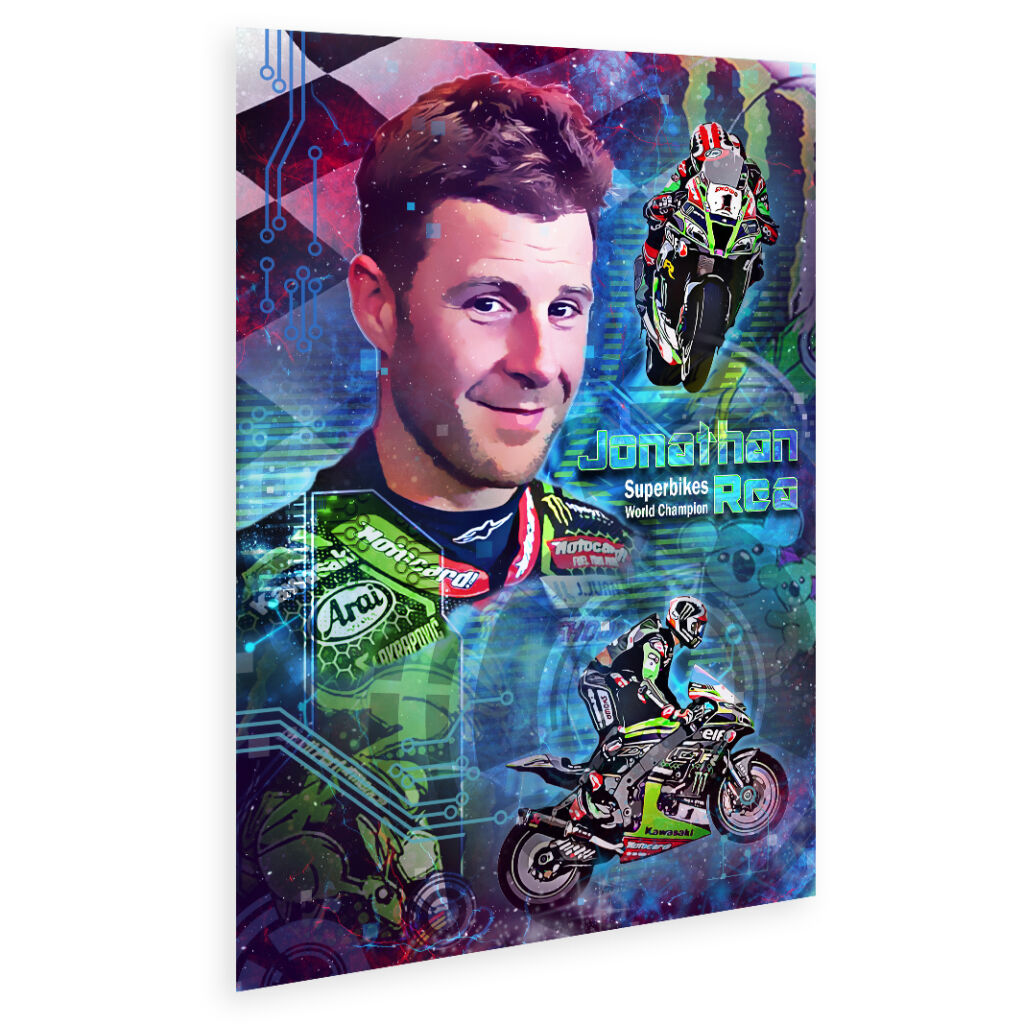 Superbikes World Champion "Jonathan Rea" A2 Wall Art Poster - Irish Art ...