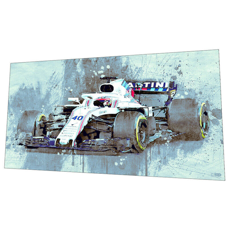 Williams Formula 1 Wall Art - Racing car Graphic Art Poster - Irish Art ...