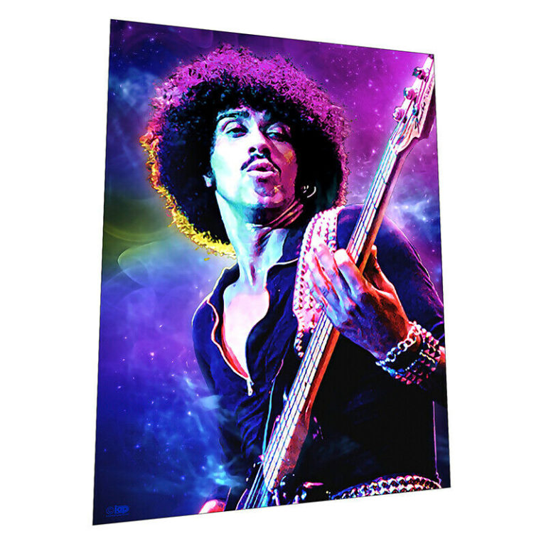 Skid Row & Thin Lizzy rock legend "Phil Lynott" Wall Art - Graphic Art ...
